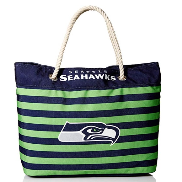 Foco | Bags | Nfl Seattle Seahawks Nautical Rope Tote | Poshmark
